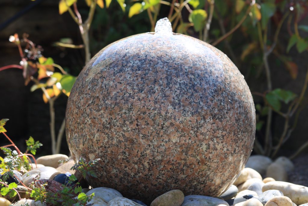 Granite Sphere pinky 40cm - Ornamental Classics