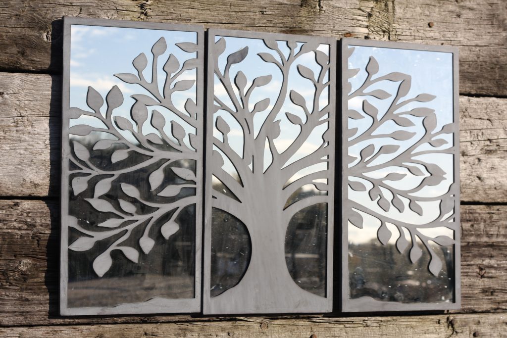 Tree of Life Mirrored Wall Art - Add Light & Style to Your Home