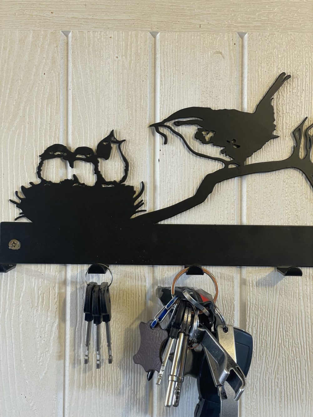 Key & Tool hooks- Wren & Chicks - Ornamental Classics