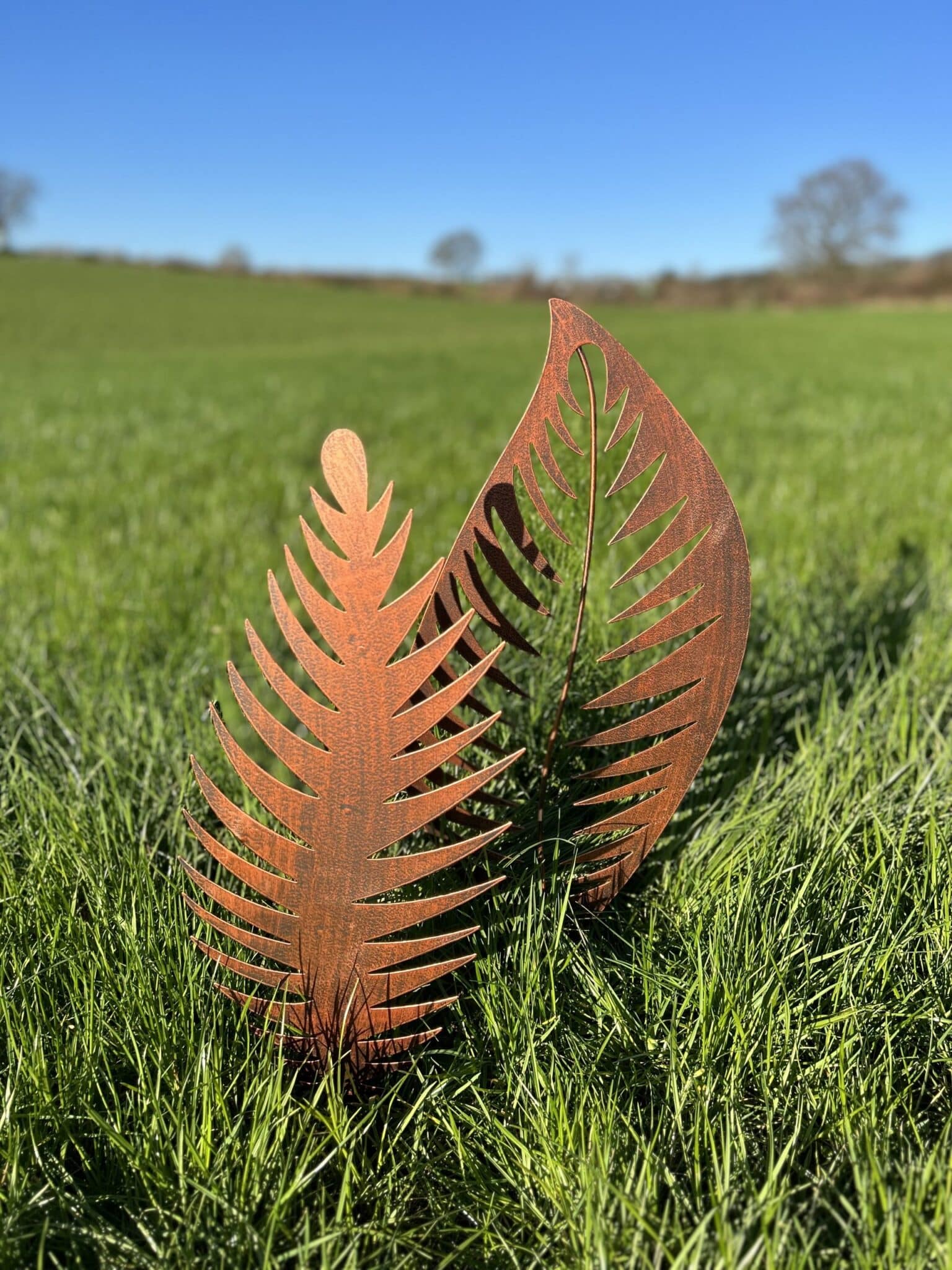 steel garden ornaments