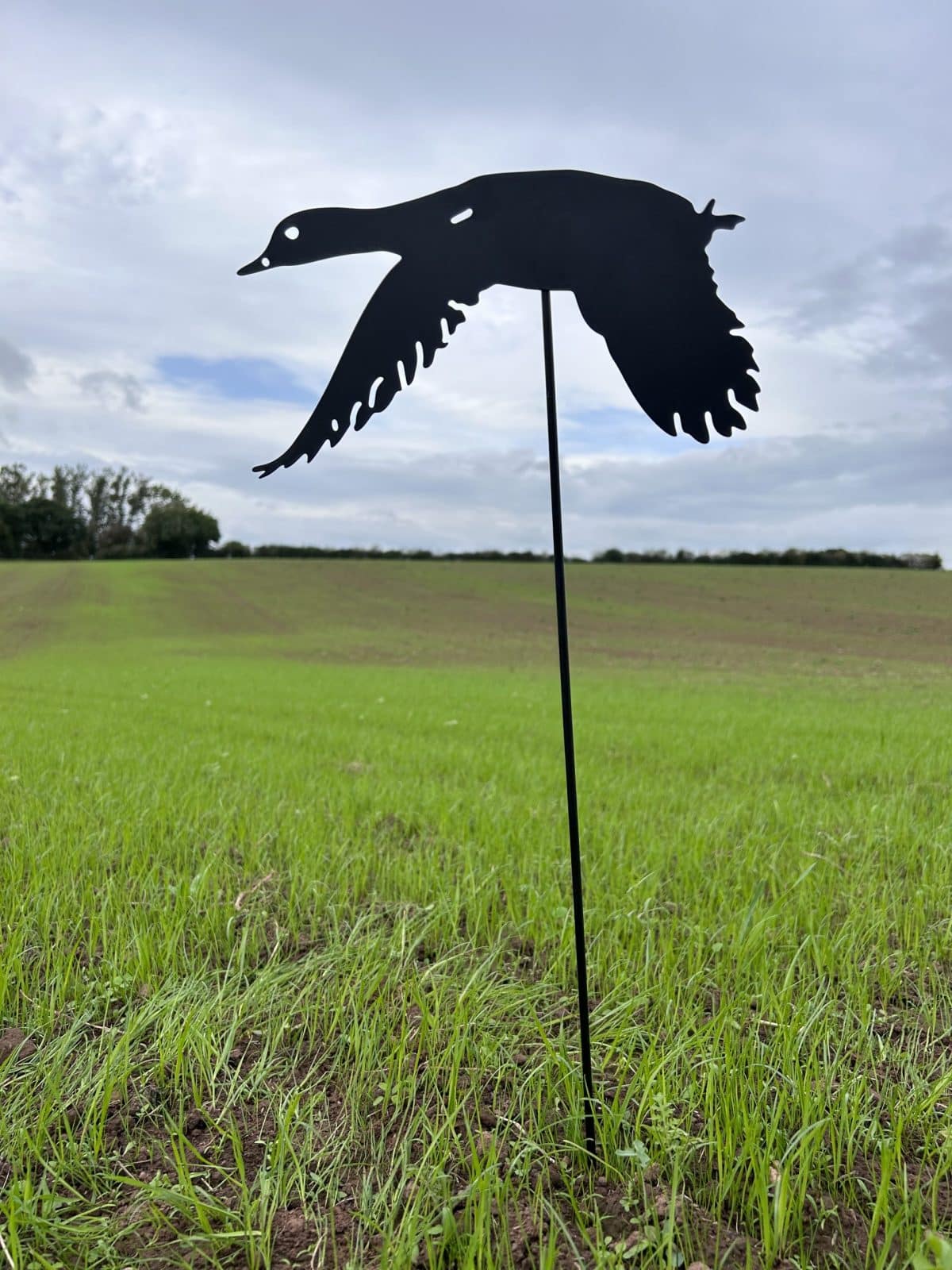 Set Of 4 Flying Ducks Stakes - Ornamental Classics