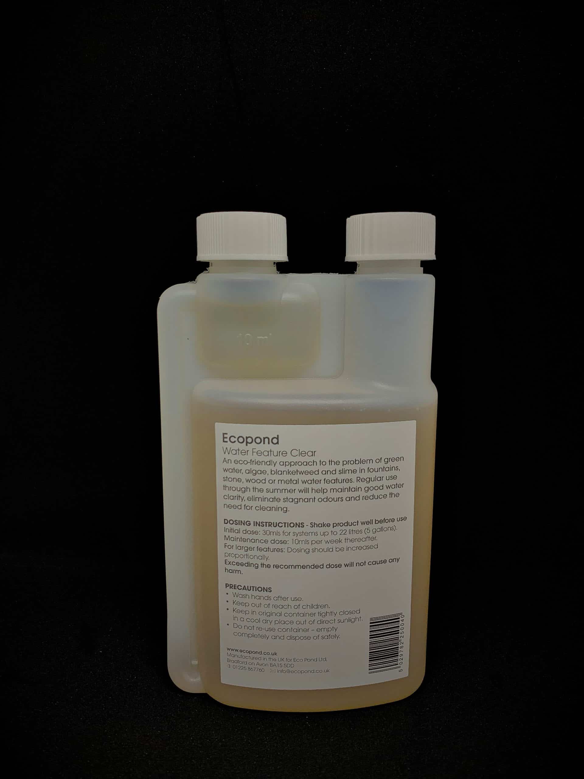 Water Feature Cleaner ECO Friendly 500ml - Ornamental Classics