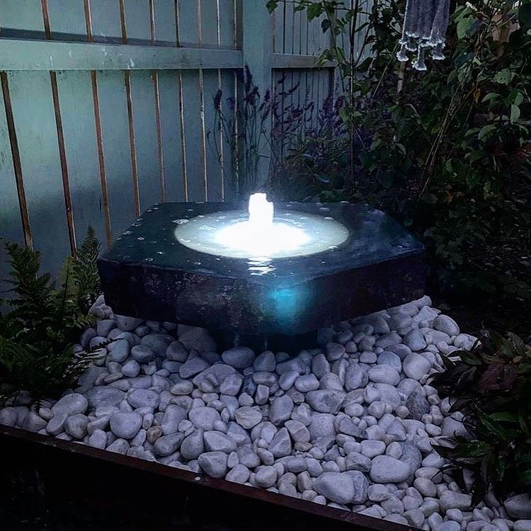 Babbling basalt fountain – large - Ornamental Classics