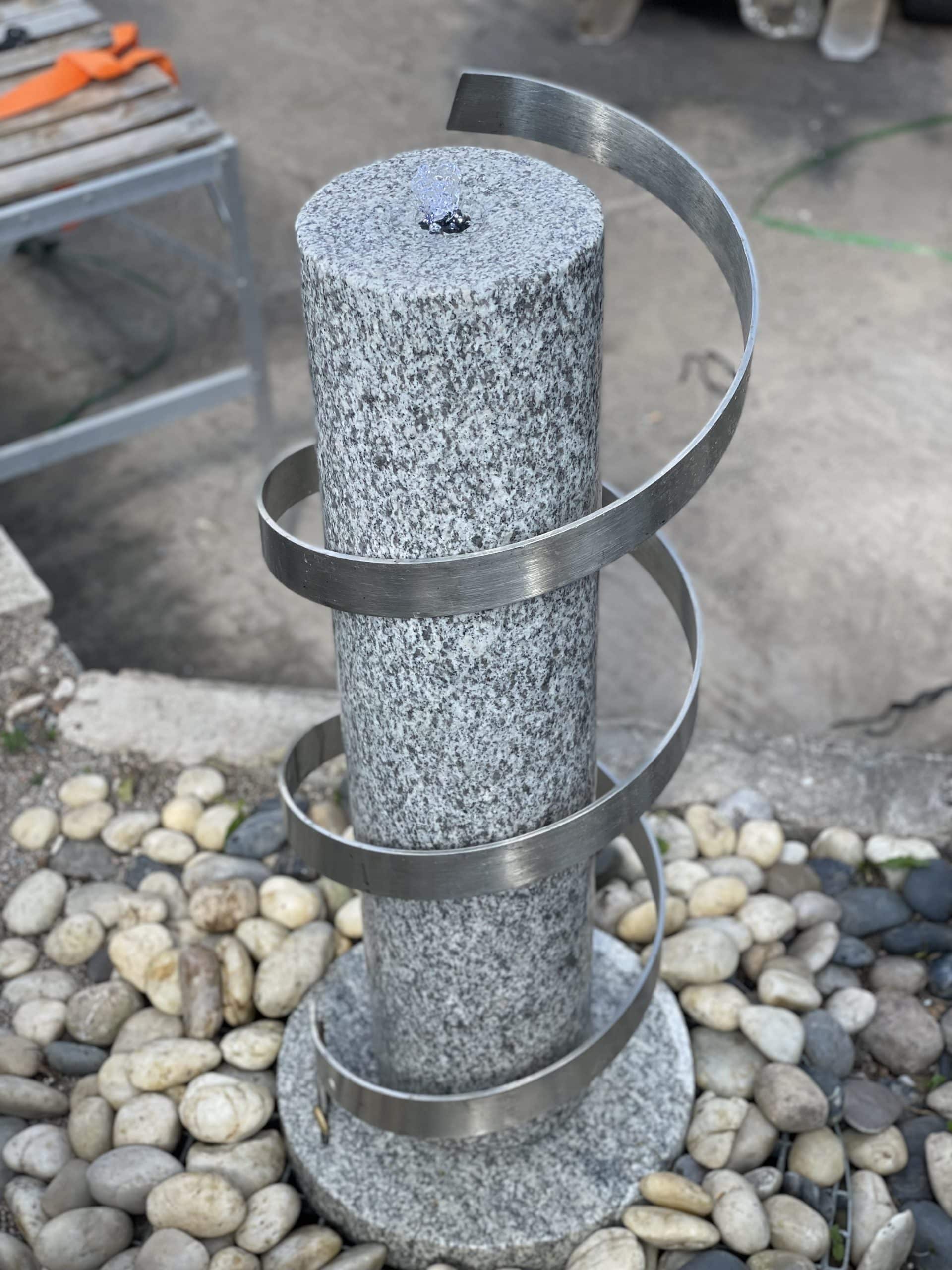 Corten Steel Fine Fern Leaf Columns | Set of 3 - Ornamental Classics