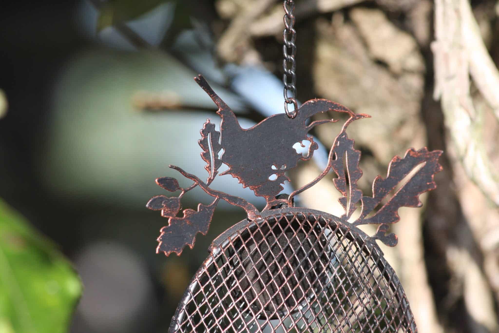 Oval Wren Bird Feeder Hanger - Ornamental Classics
