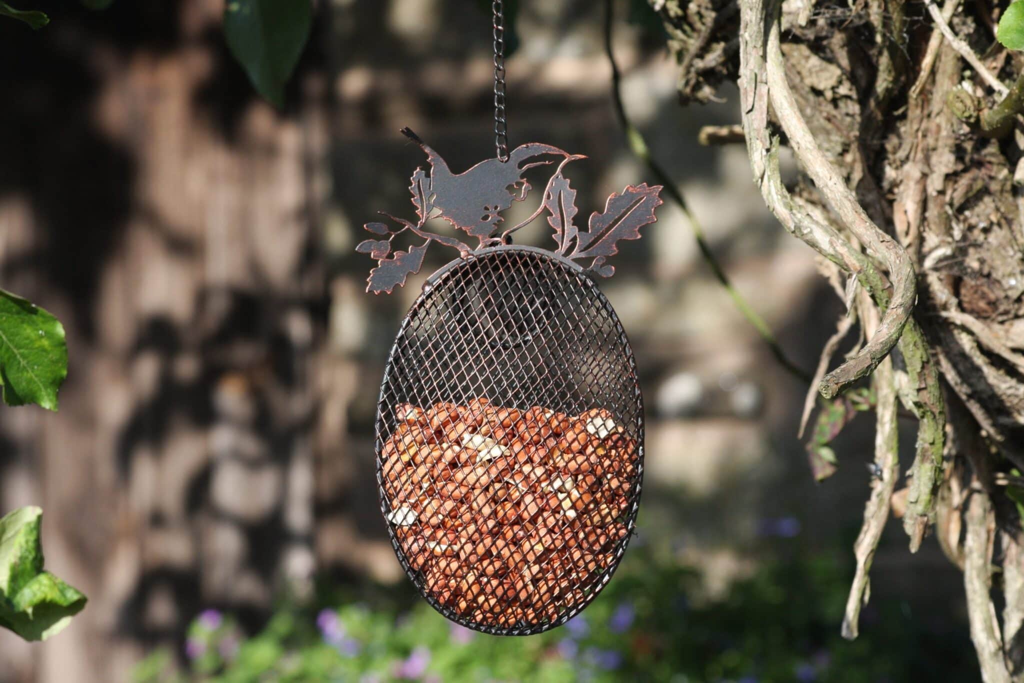 Oval Wren Bird Feeder Hanger - Ornamental Classics