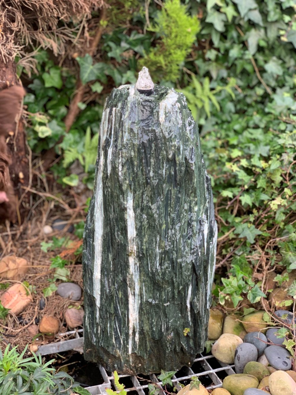 80cm green drilled