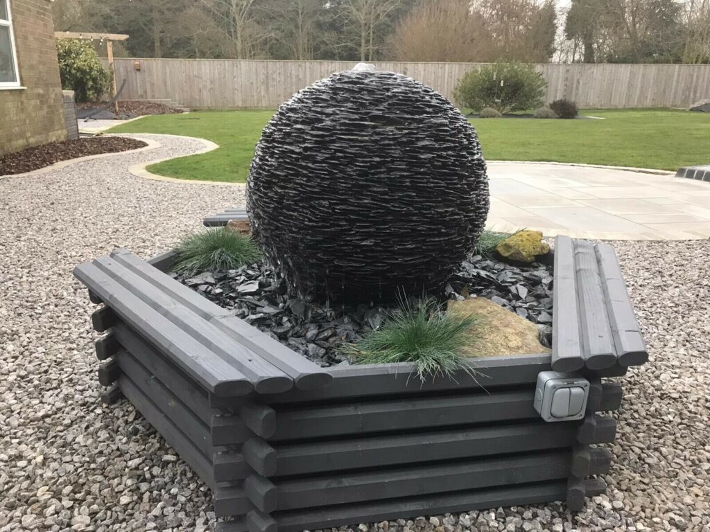slate sphere 70CM