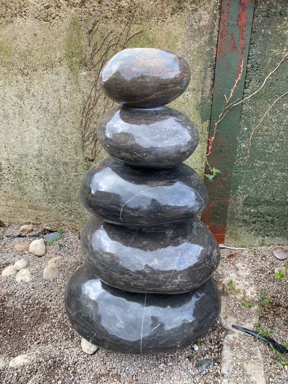Cascading Pebble Boulder Fountain - Ornamental Classics