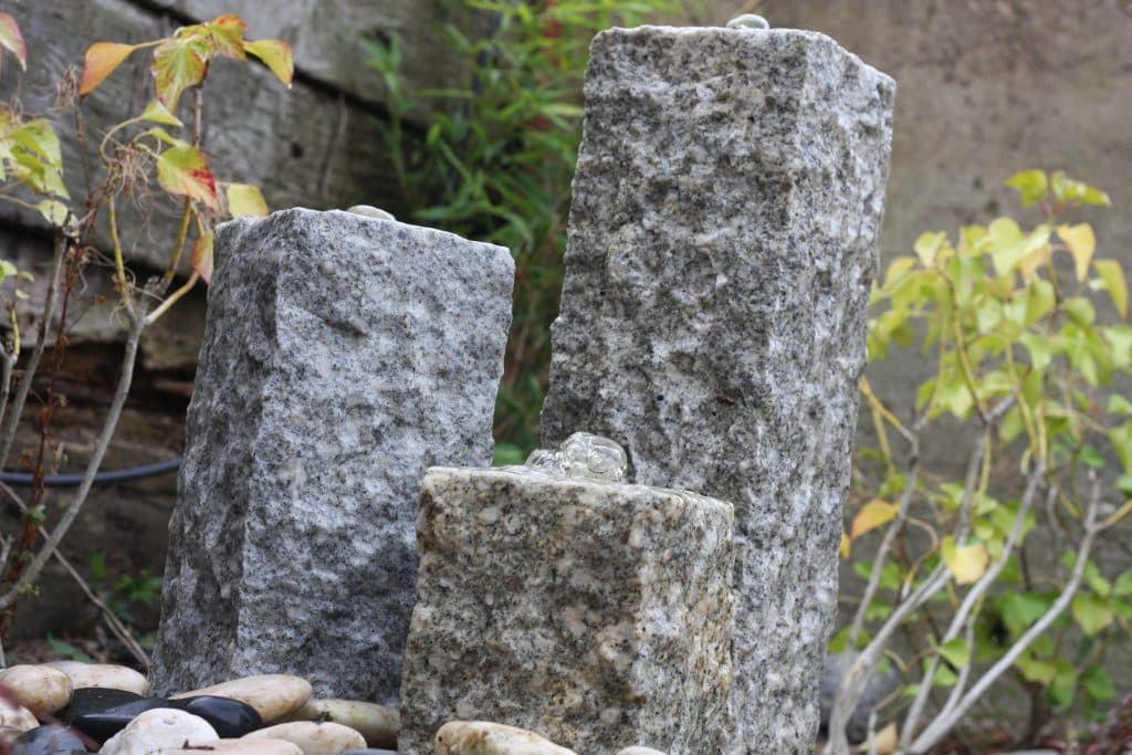 Set of 3 Granite Columns - Ornamental Classics